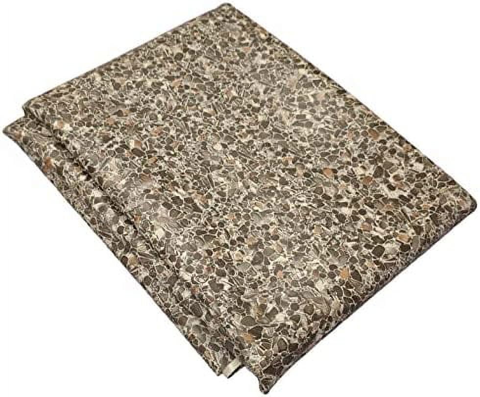 USA Pond Products' - 6x6 Tan Pond Liner with Brown Printed Pebble ...