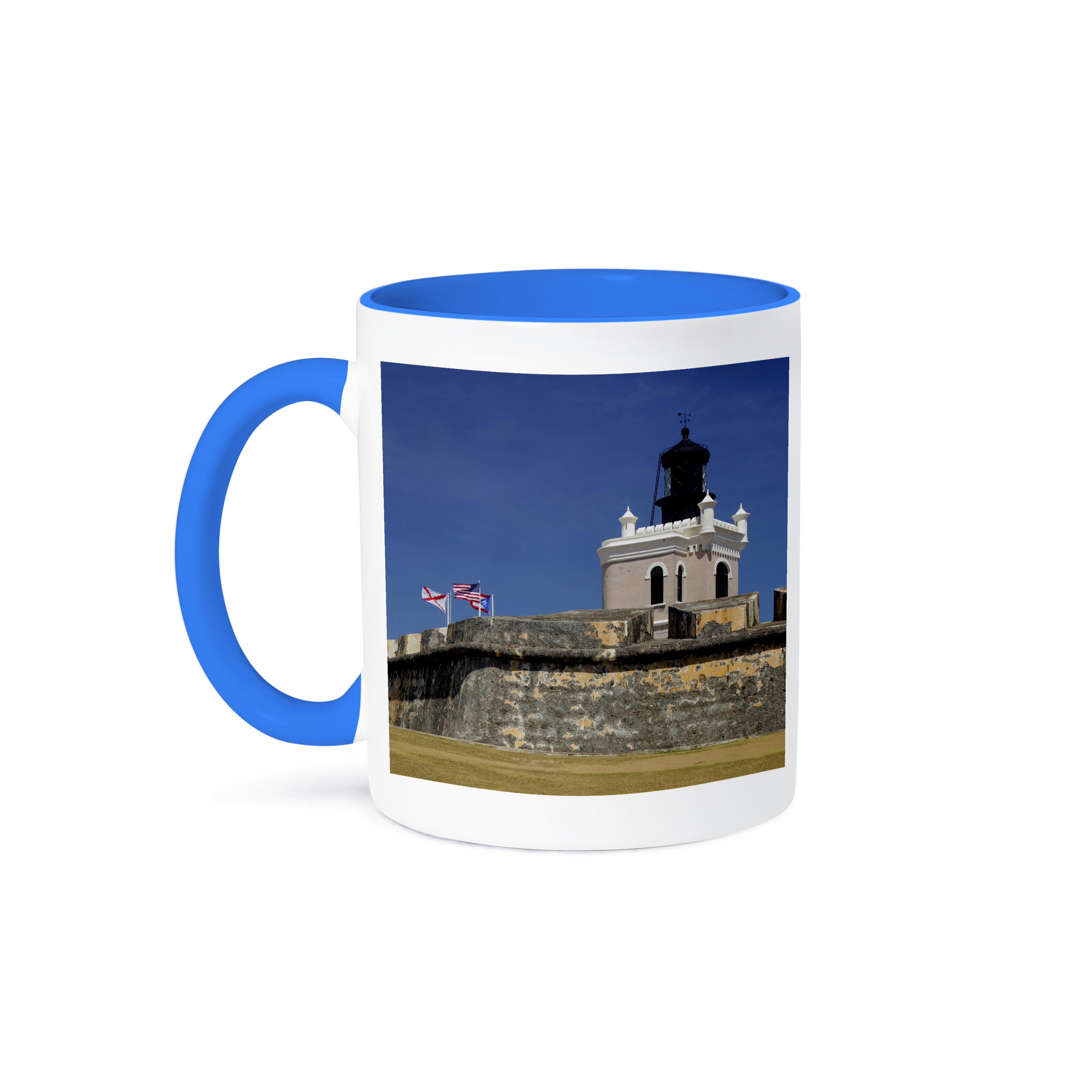 3dRose, USA, Puerto Rico, San Juan. Lighthouse, El Morro Fort - CA27 ...