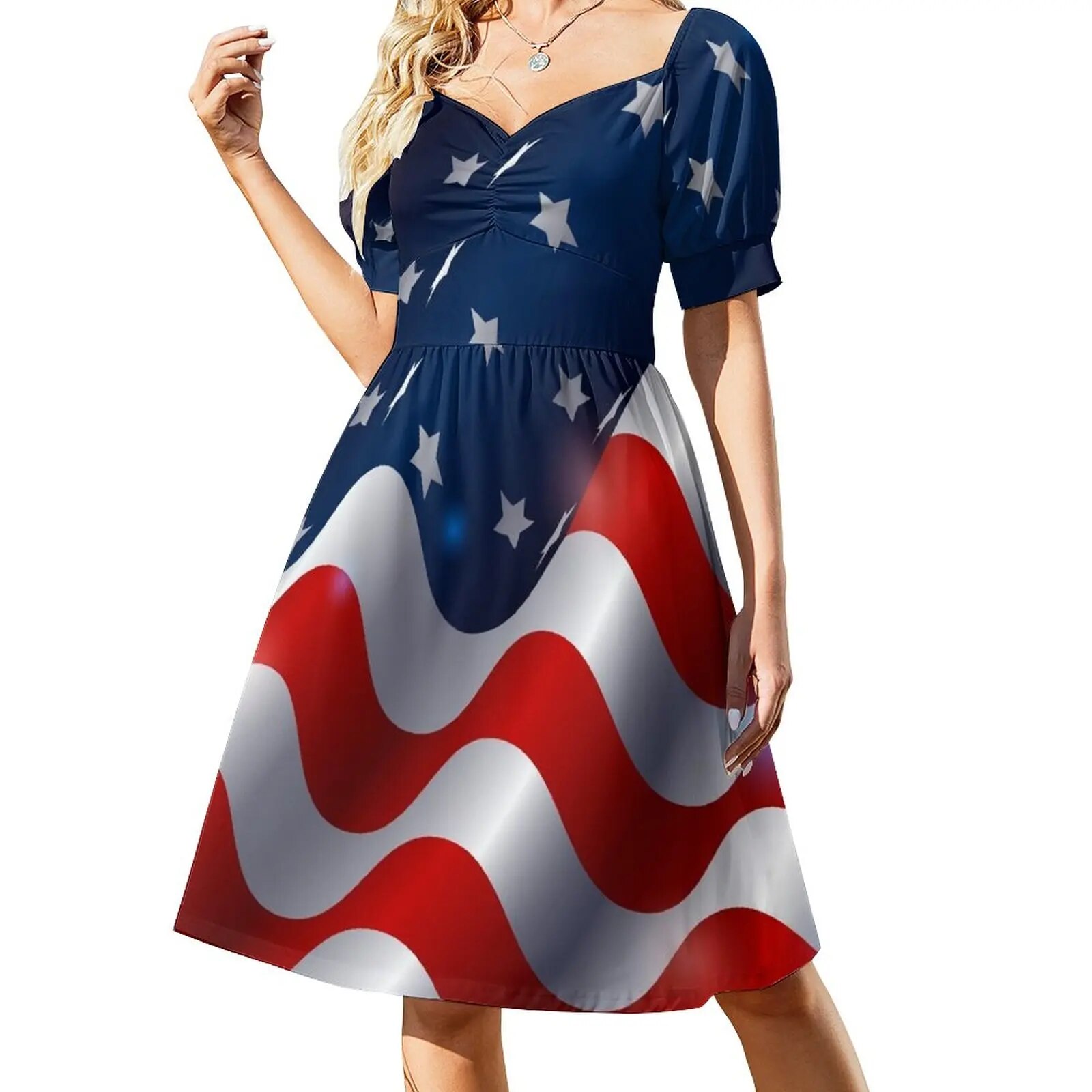 USA Red White and Blue Stars and Stripes American Flag Patriotic Design ...