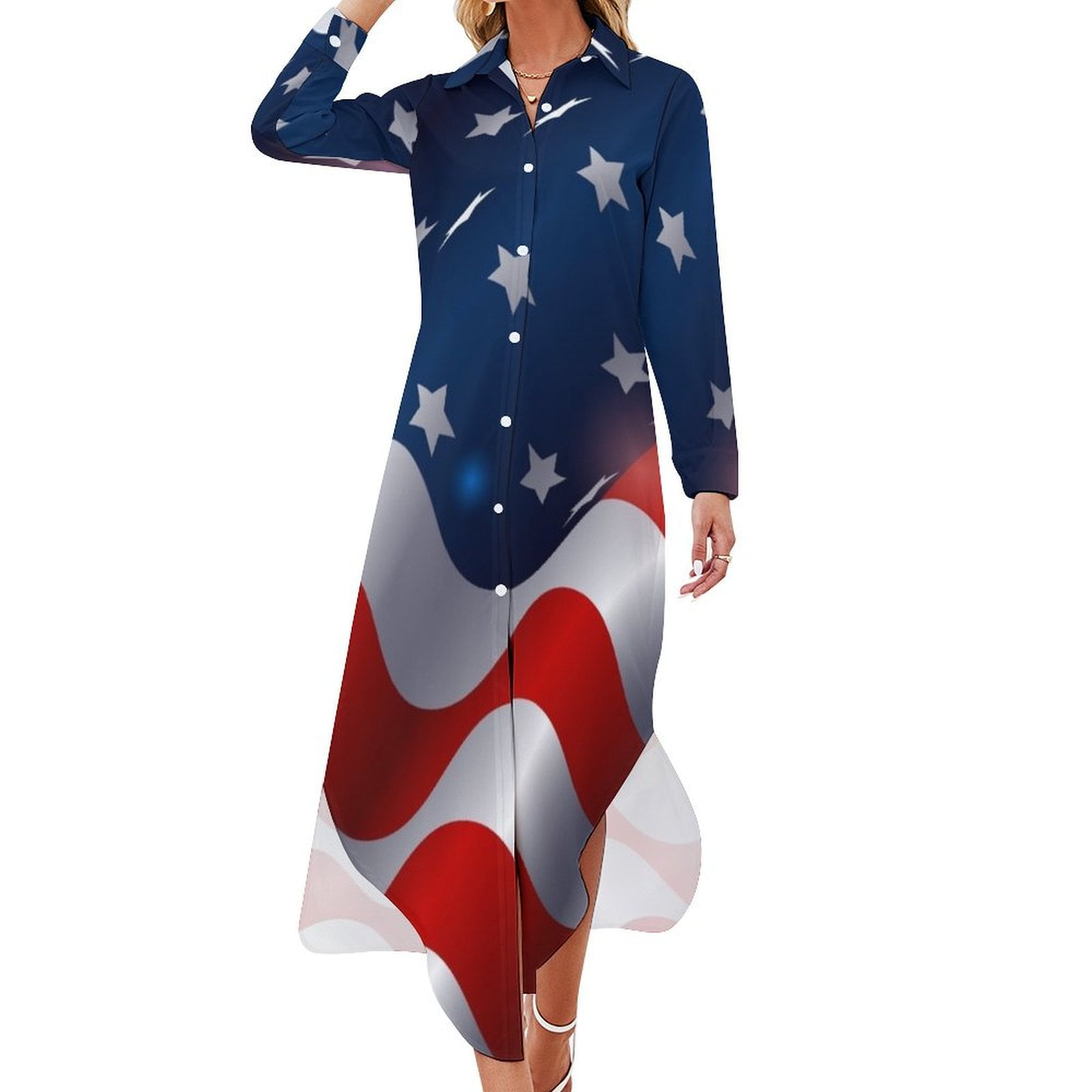 USA Red White and Blue Stars and Stripes American Flag Patriotic Design ...