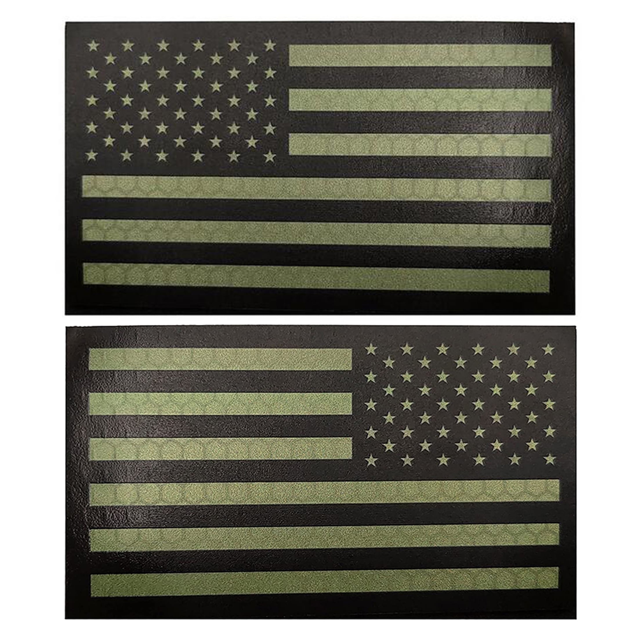 USA Reflective Flag Patch American Infrared IR Badages US United States ...