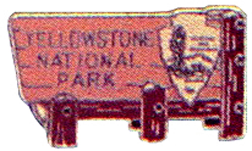 USA, National Park Yellowstone Sign - Officially Licensed Original ...