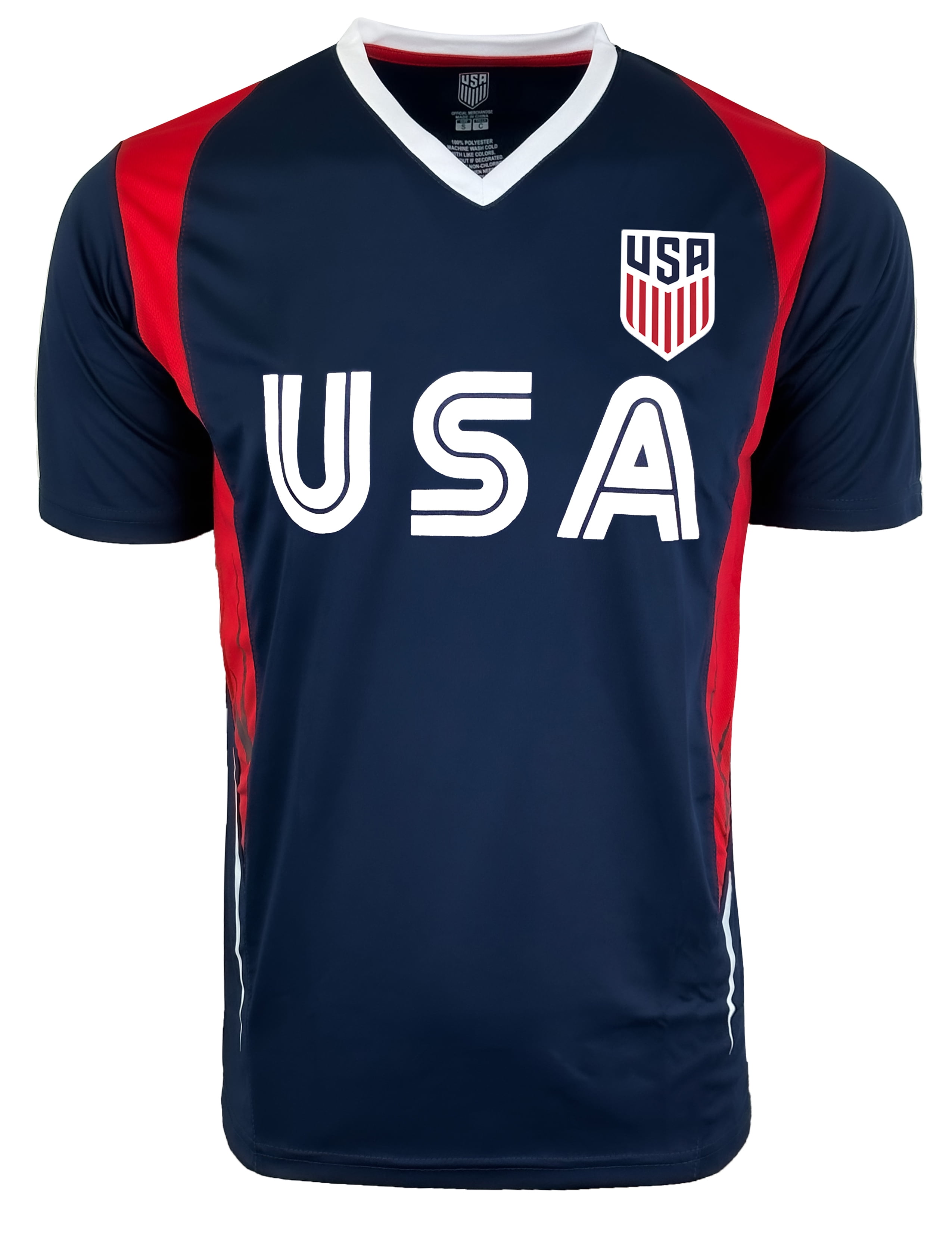 US Soccer Licensed Youth T-Shirt, USA Soccer Shirt For Kids And Adults ...