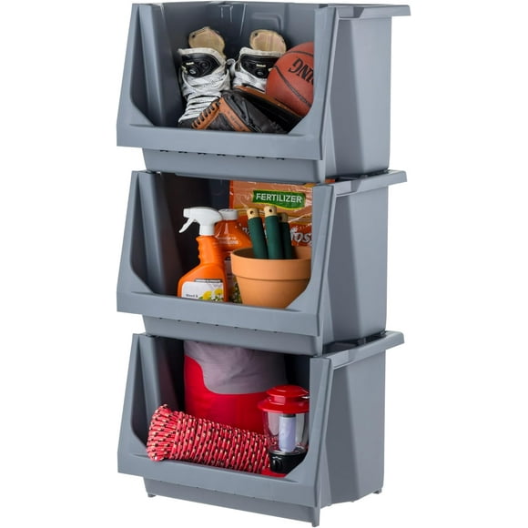 Storage Bins With Front Opening