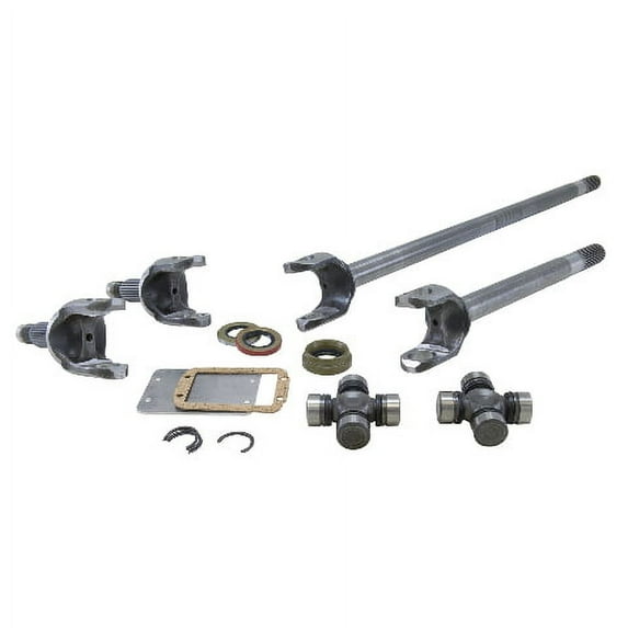 USA Standard Gear Chromoly Front Axle Kit, Dana 30, 27/30 Spline, 1310 ...