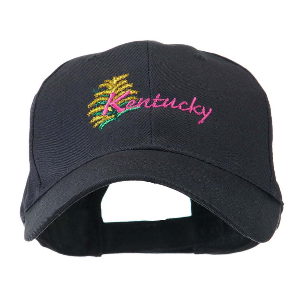 USA State Flower Kentucky Goldenrod Embroidered Cap - Navy OSFM ...