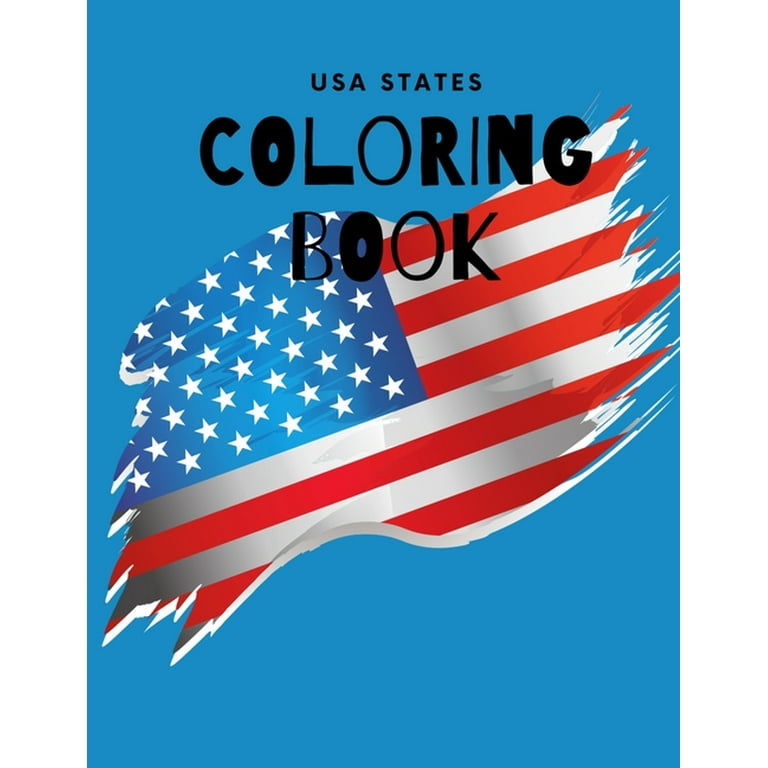 state coloring book