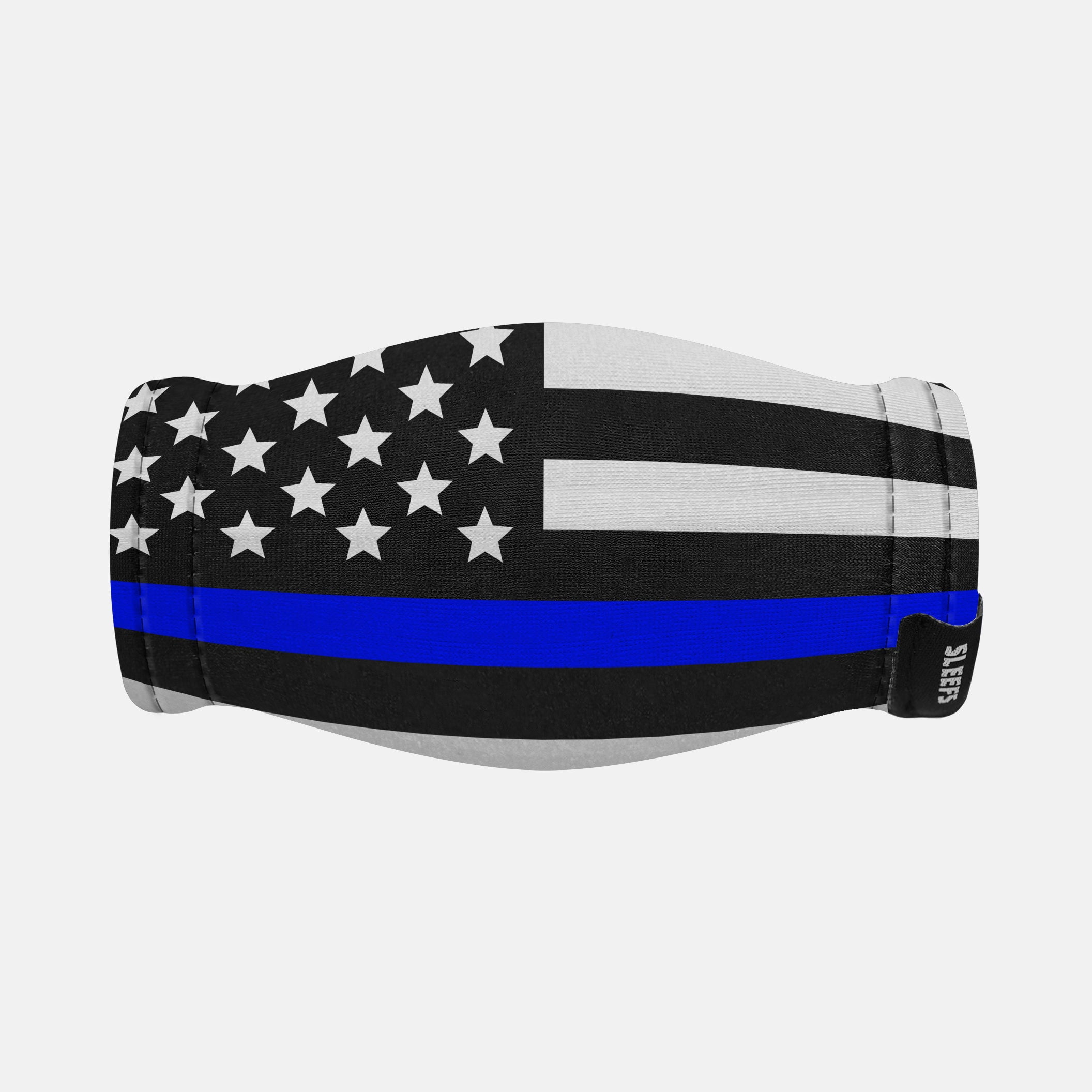 USA Thin Blue Line Chin Strap Cover - Walmart.com
