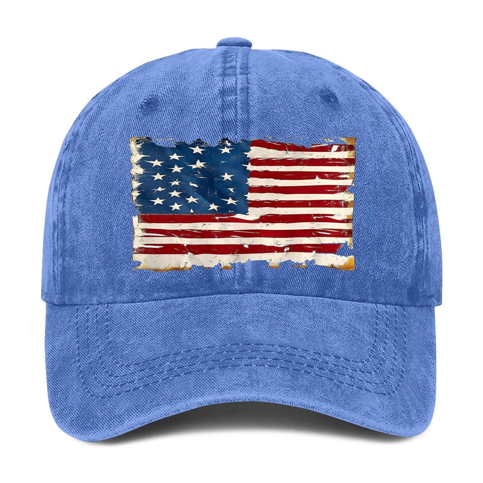USA Trucker Hat Retro American Flag Baseball Cap Adjustable Unisex ...
