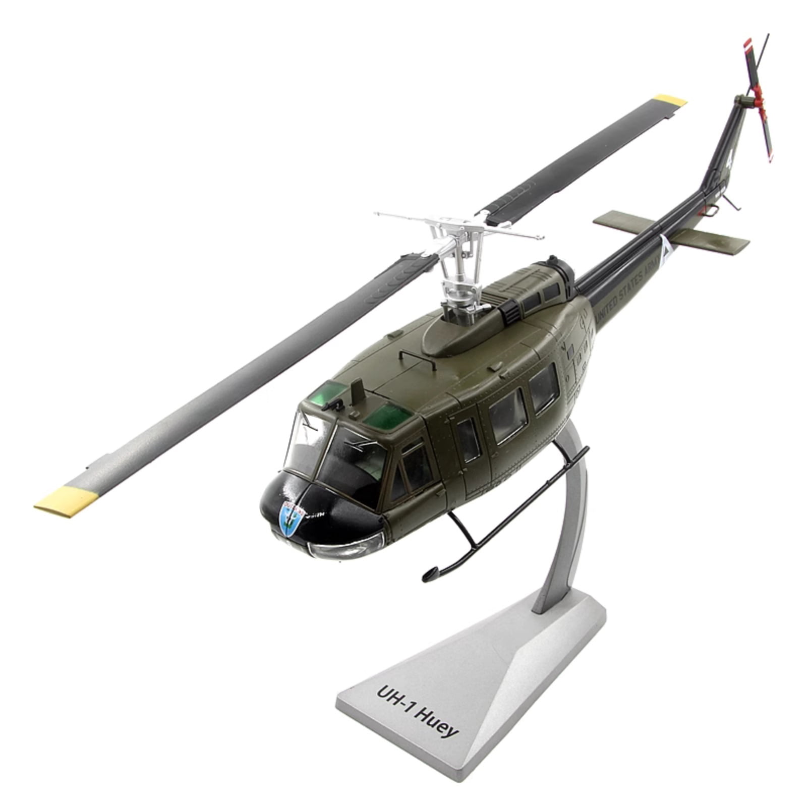 USA UH-1 Huey Helicopter Model Airplane 1:48 Scale for Aviation Desk ...
