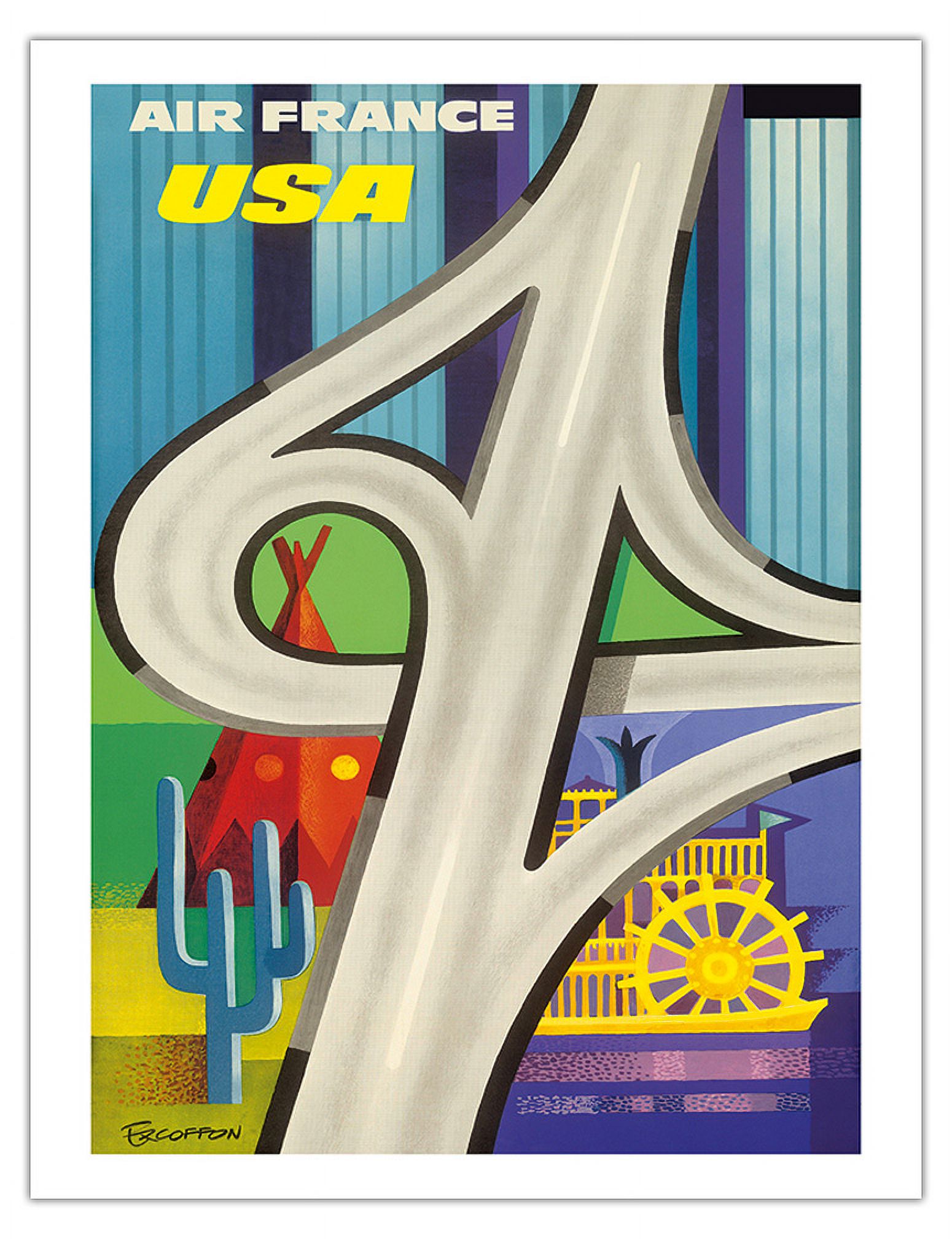 USA (United States of America) - Freeway & American Icons - France ...