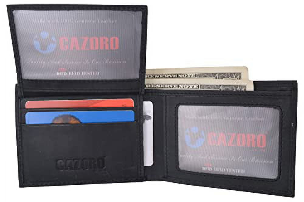 USA Wallets for Men RFID BLOCKING Leather Stylish Bifold Mens Wallet ...