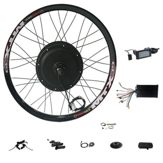 USA Warehouse 27.5'' MTX Wheel Electric Bike Hub Motor Conversion Kit ...
