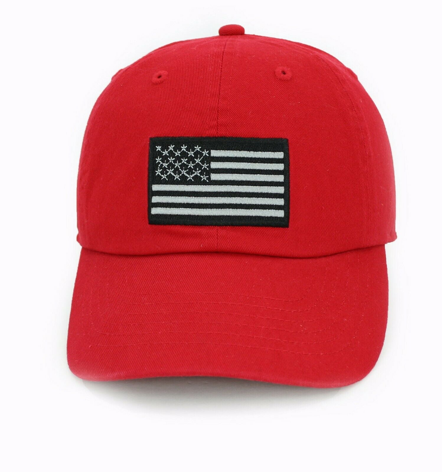 USA flag Embroidered baseball cap Black American Flag Newhattan ...