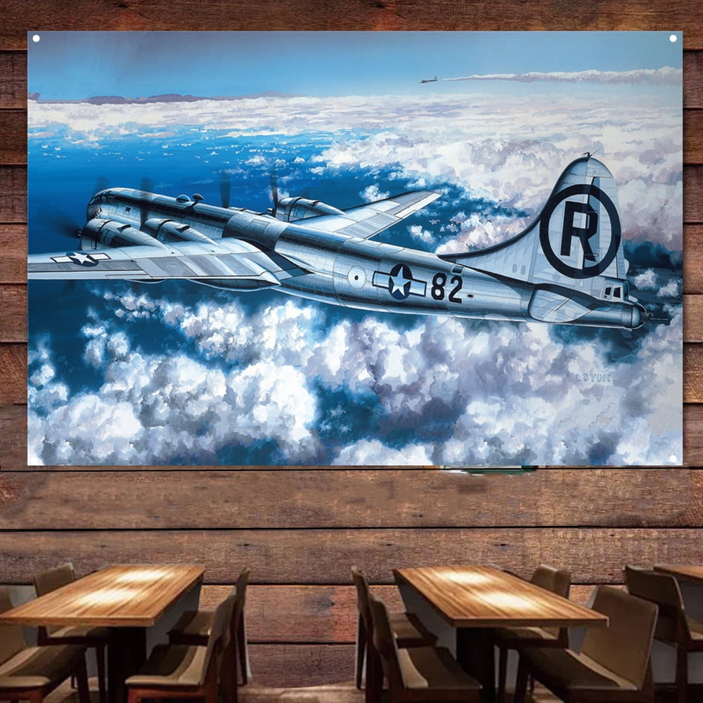 USAAF B-29A Bomber Fighter Banner Wall Hanging Flag - Air Force ...