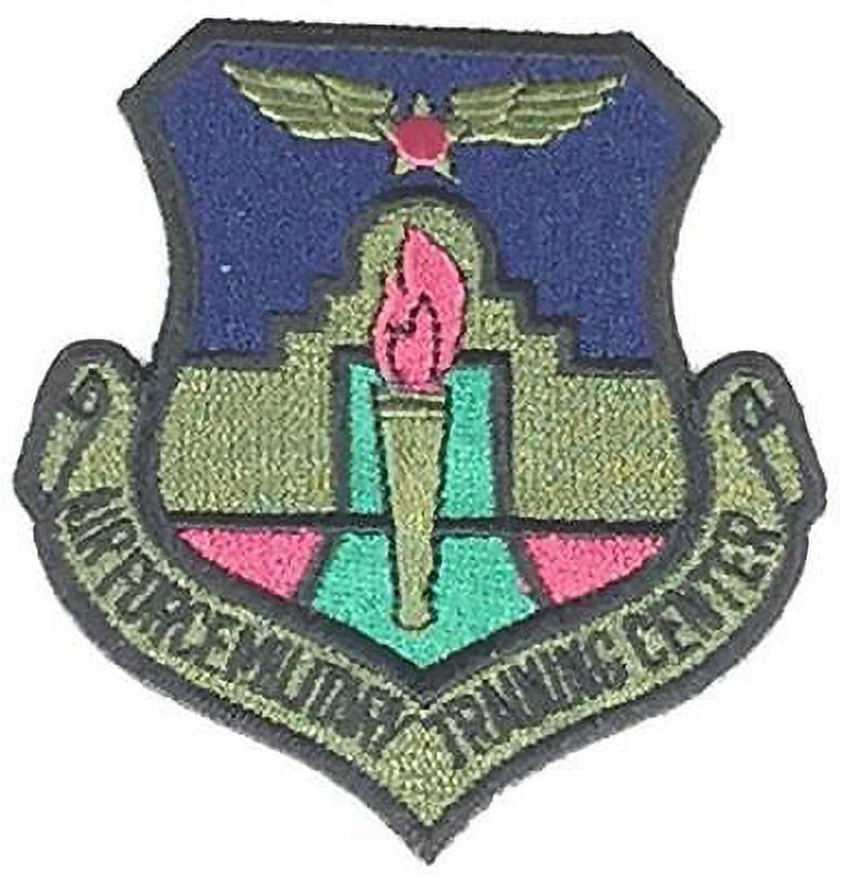 USAF AIR FORCE MILITARY TRAINING CENTER PATCH OD GREEN SUBDUED LACKLAND ...