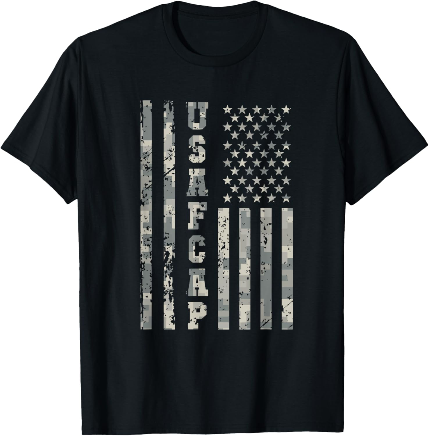 USAF CAP United States Air Force Civil Air Patrol Camo USA T-Shirt ...