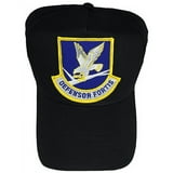 USAF DEFENSOR FORTIS Shield Patch HAT - BLACK - Veteran Owned Business ...