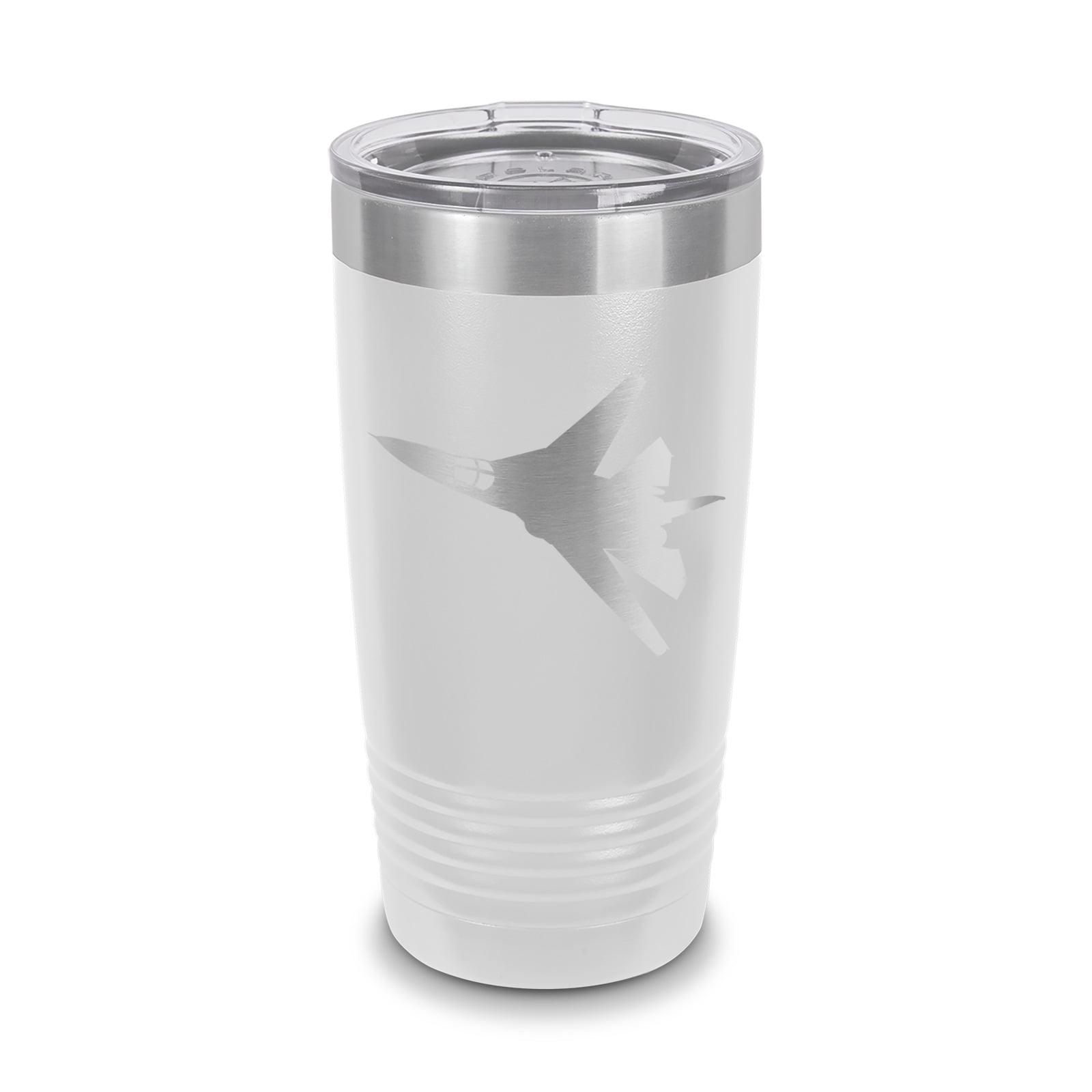 USAF F-111 Aardvark Tumbler 20 oz - Laser Engraved w/ Clear Lid ...