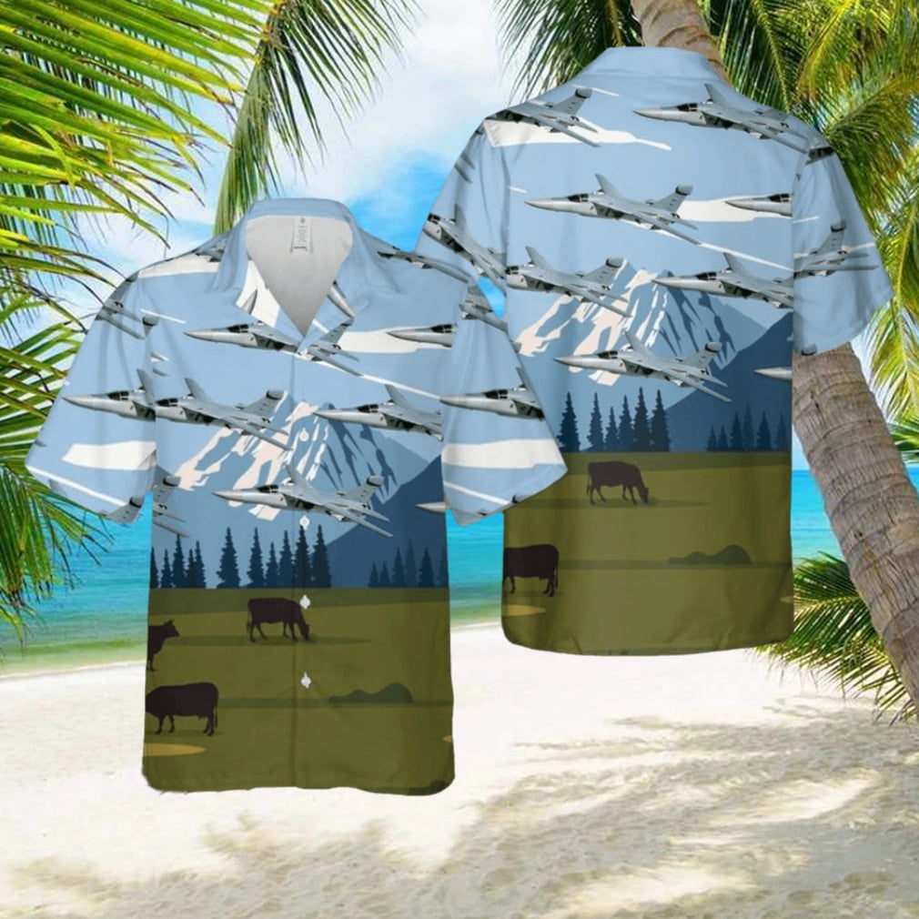 USAF General Dynamics Grumman EF 111A Raven Hawaiian Shirt Summner ...