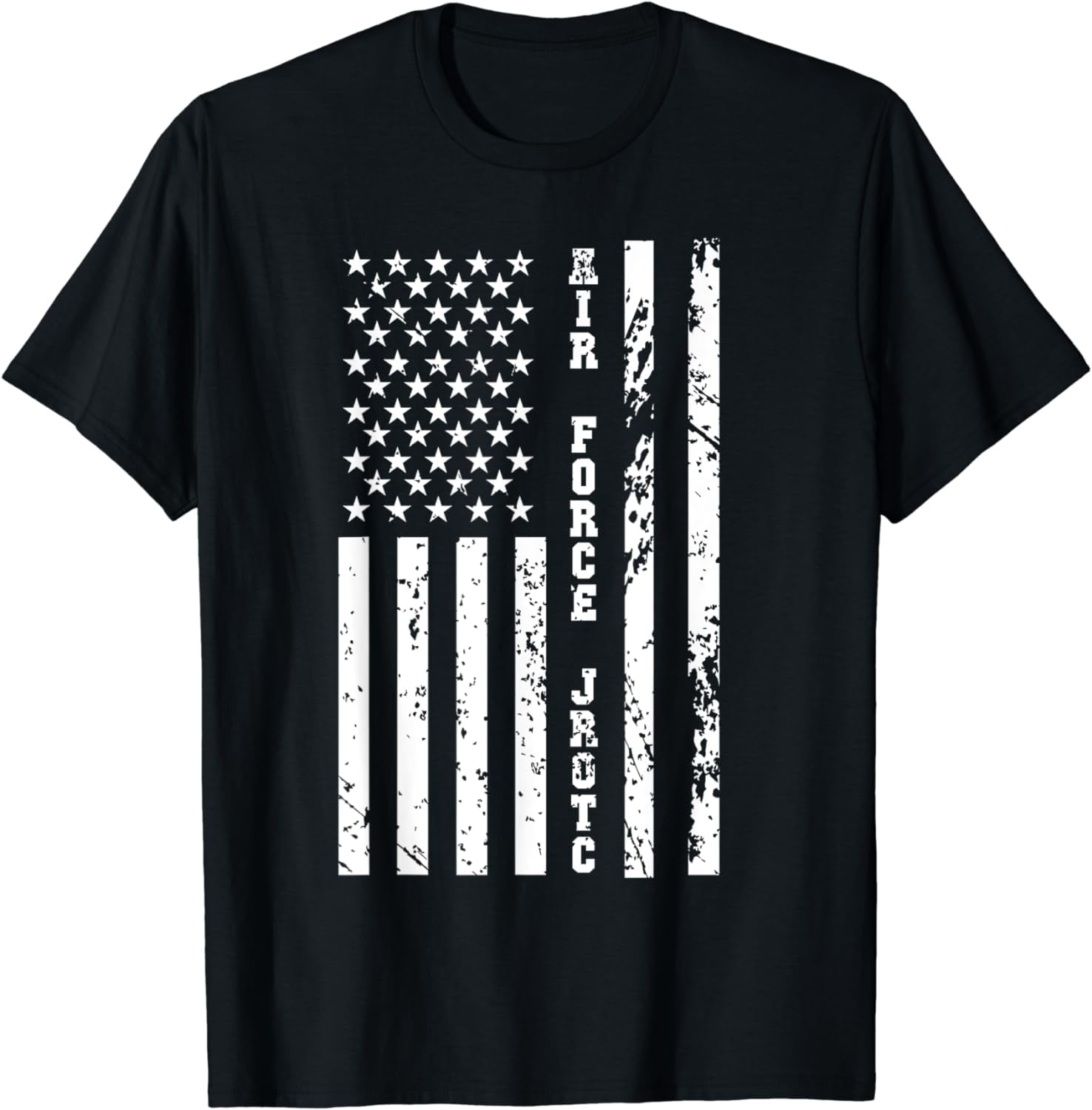USAF JROTC Air Force Junior ROTC w US Flag T-Shirt - Walmart.com