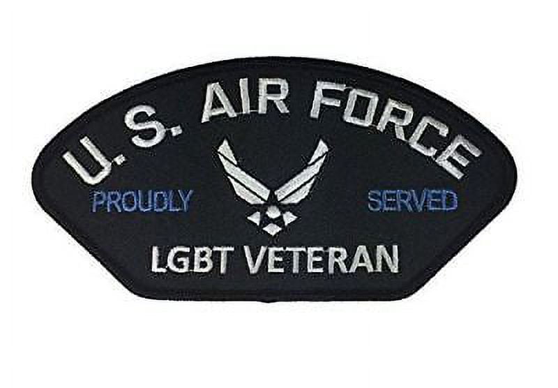 USAF LGBT Proudly Served Veteran Patch - Veteran Owned Business ...
