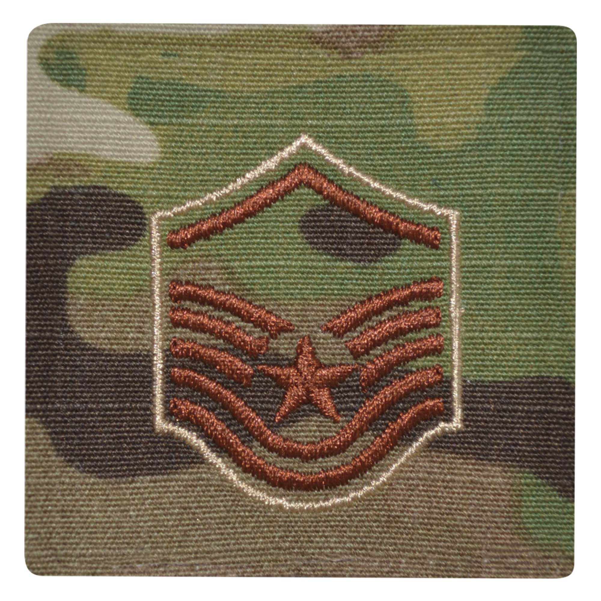 USAF Master Sergeant MSgt OCP Sew On Rank - Walmart.com