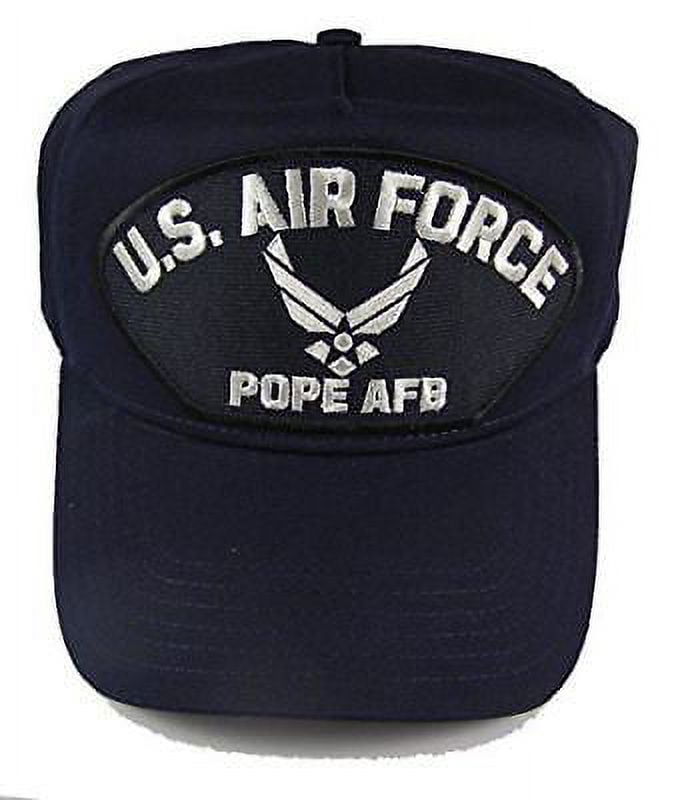 USAF POPE AFB AIR FORCE BASE HAT CAP HAP ARNOLD LOGO NC JOINT FORT ...