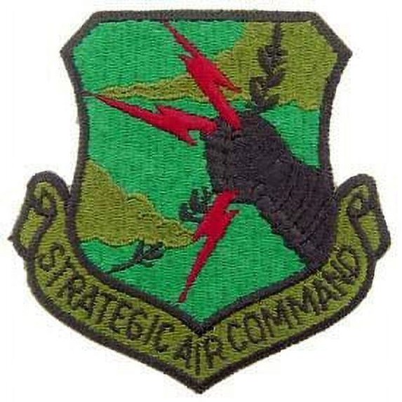 USAF, Strategic Air Command - Embroidered Patches, Iron On Patch - 3 ...
