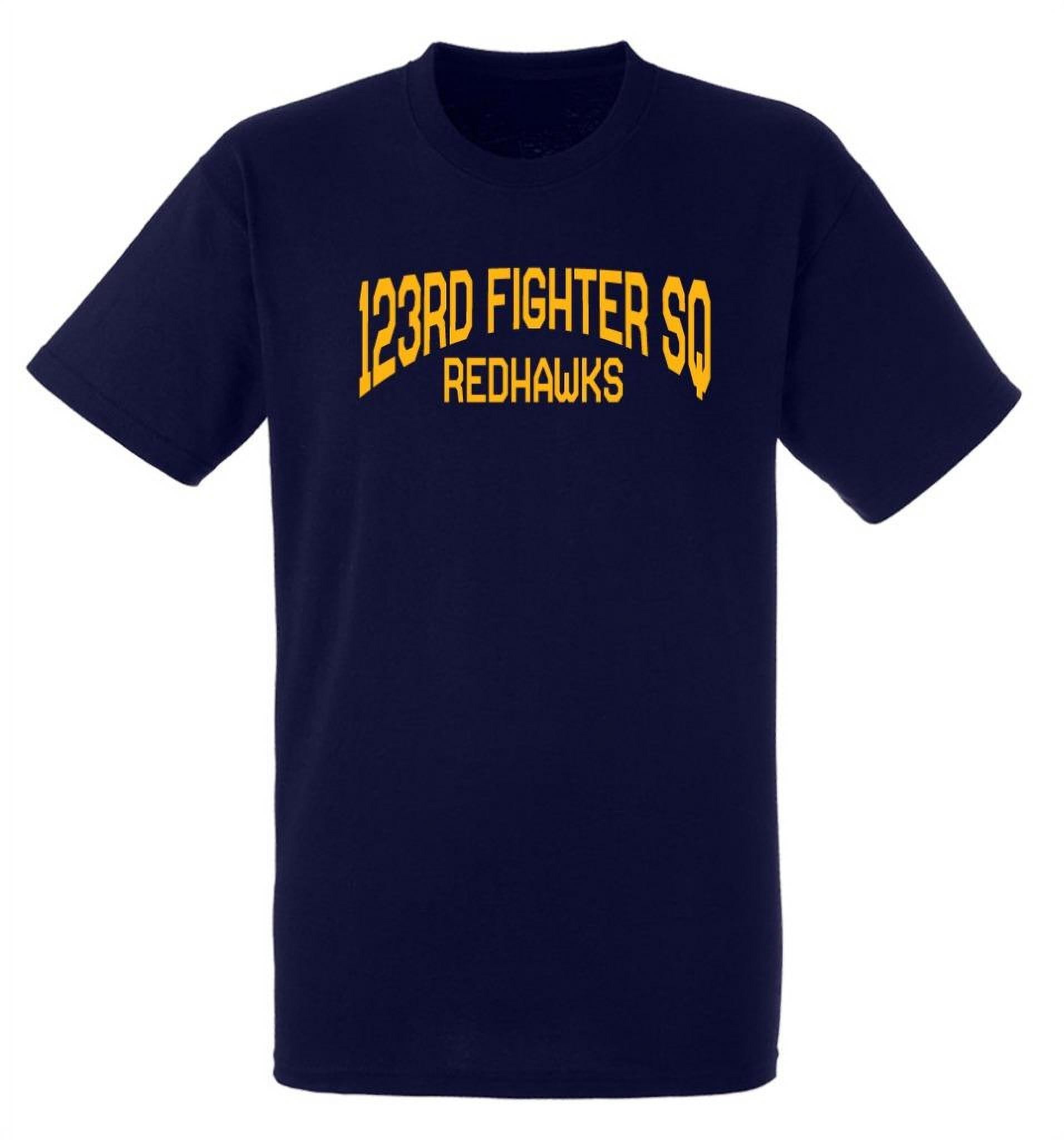 USAF US Air Force 123rd Fighter Squadron Redhawks Short Sleeve Tee ...