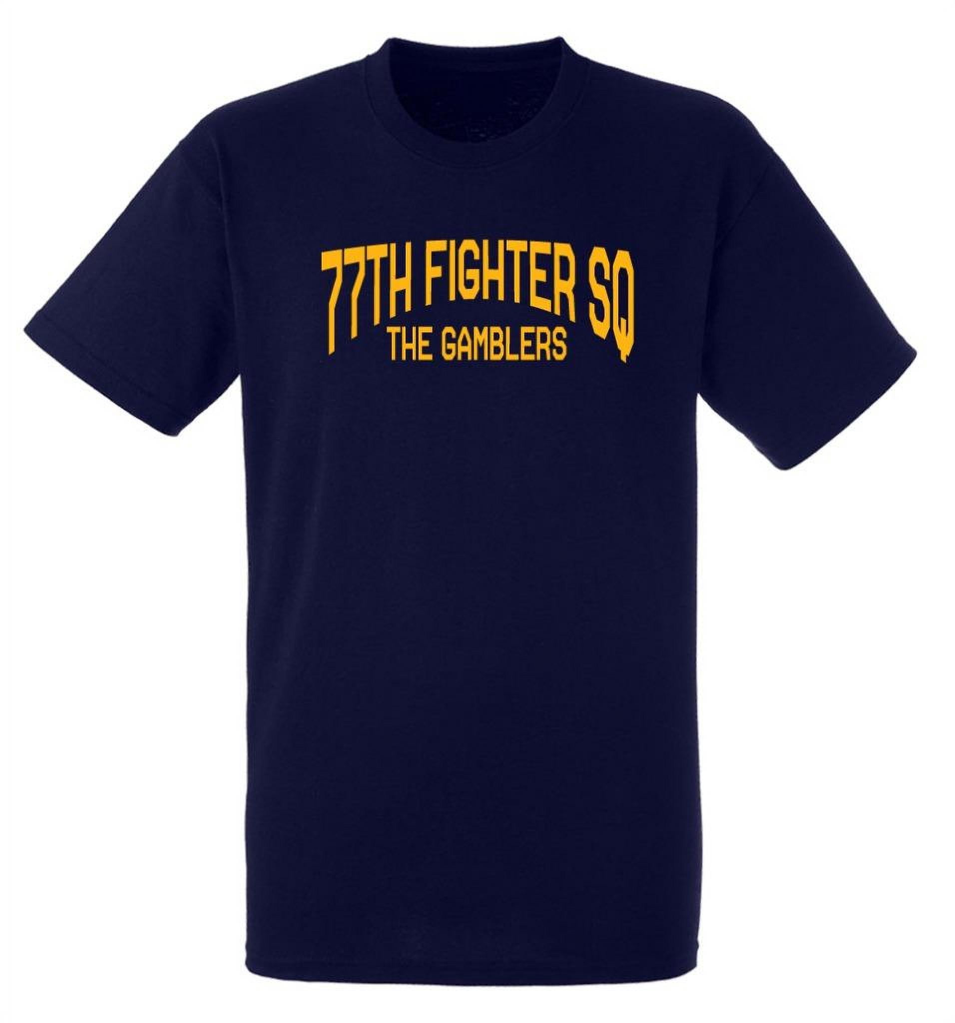 USAF US Air Force 77th Fighter Squadron The Gamblers Short Sleeve Tee ...