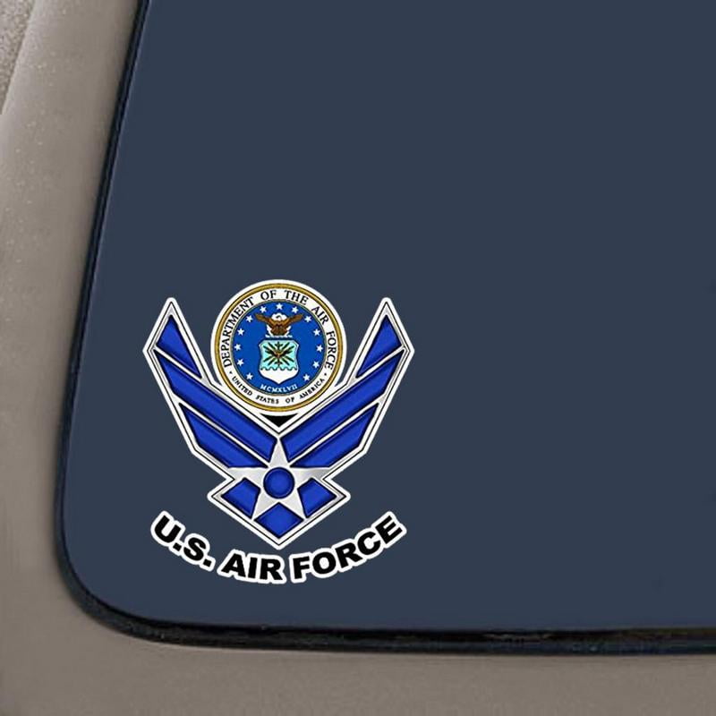 USAF United States Air Force Decal Sticker | 5.5-Inches By 5-Inches ...