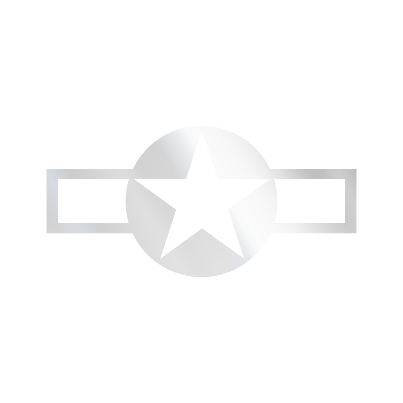 USAF WWII Aircraft Insignia Sticker Decal Die Cut - Self Adhesive Vinyl ...