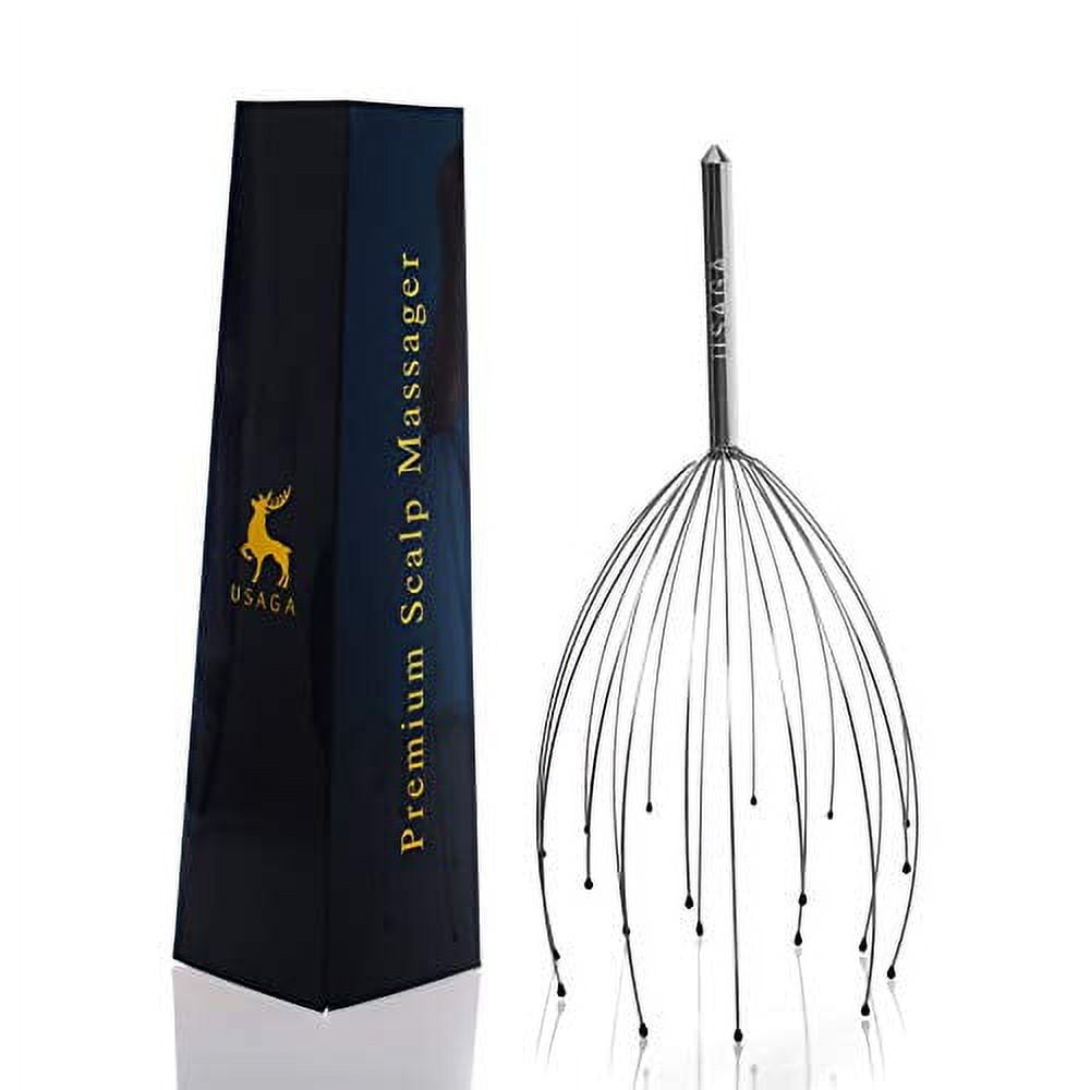 USAGA Head Massager Scalp Scratcher 20 Fingers Head Scratcher for Head ...