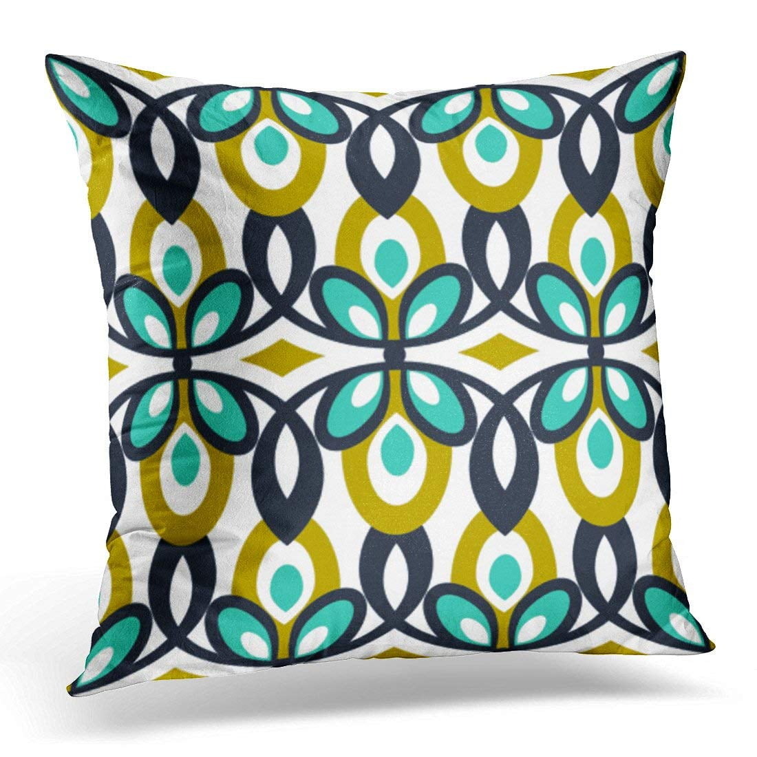 USART Beige Vintage Retro Format 1940 Throw Pillow Case Pillow Cover ...