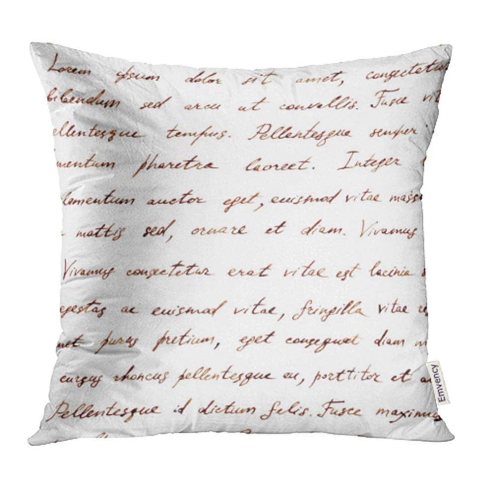 USART Brown Handwriting Handwritten Note Latin Text Lorem Ipsum Script ...