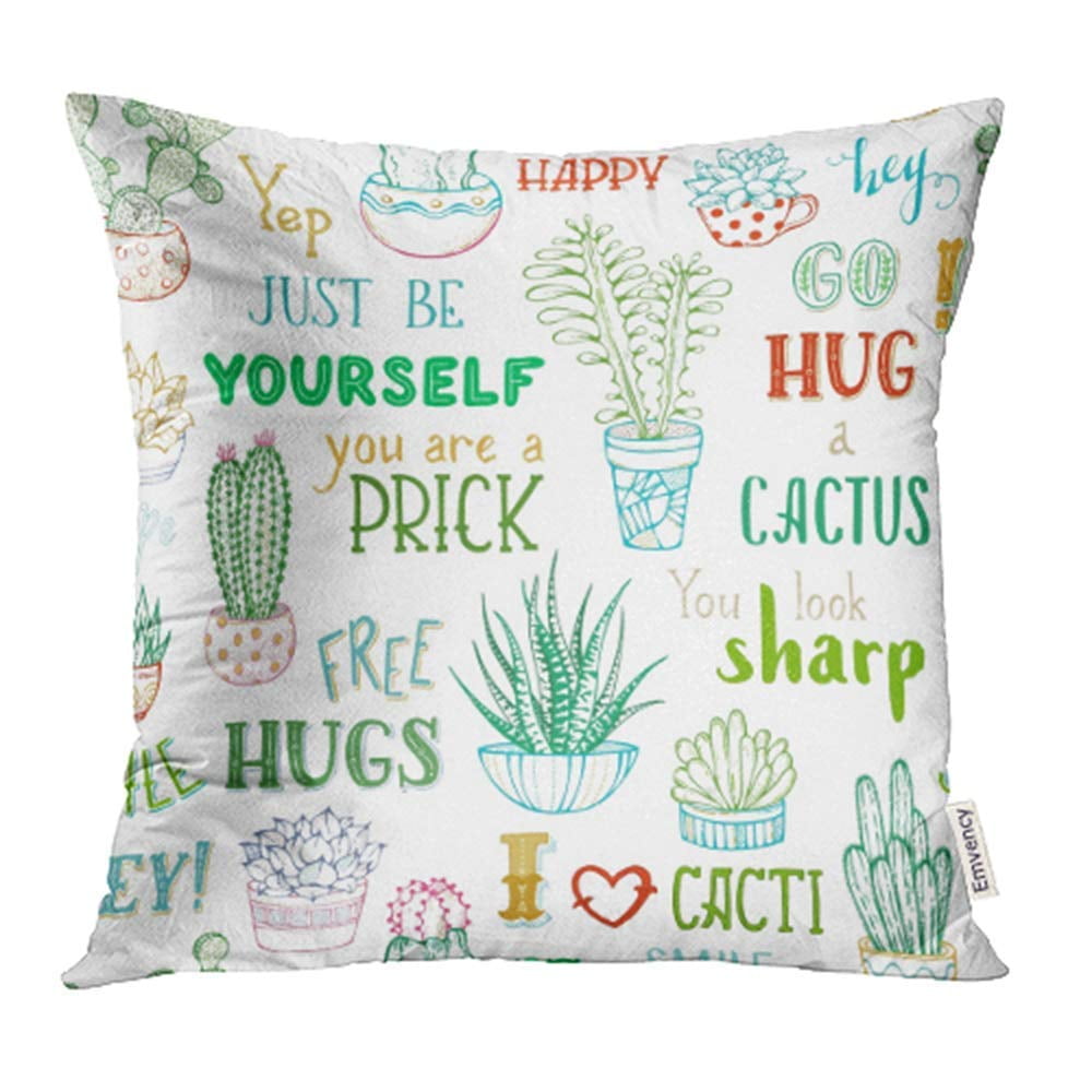 USART Cacti and Hand Written Lettering Cactuses and Succulents in ...