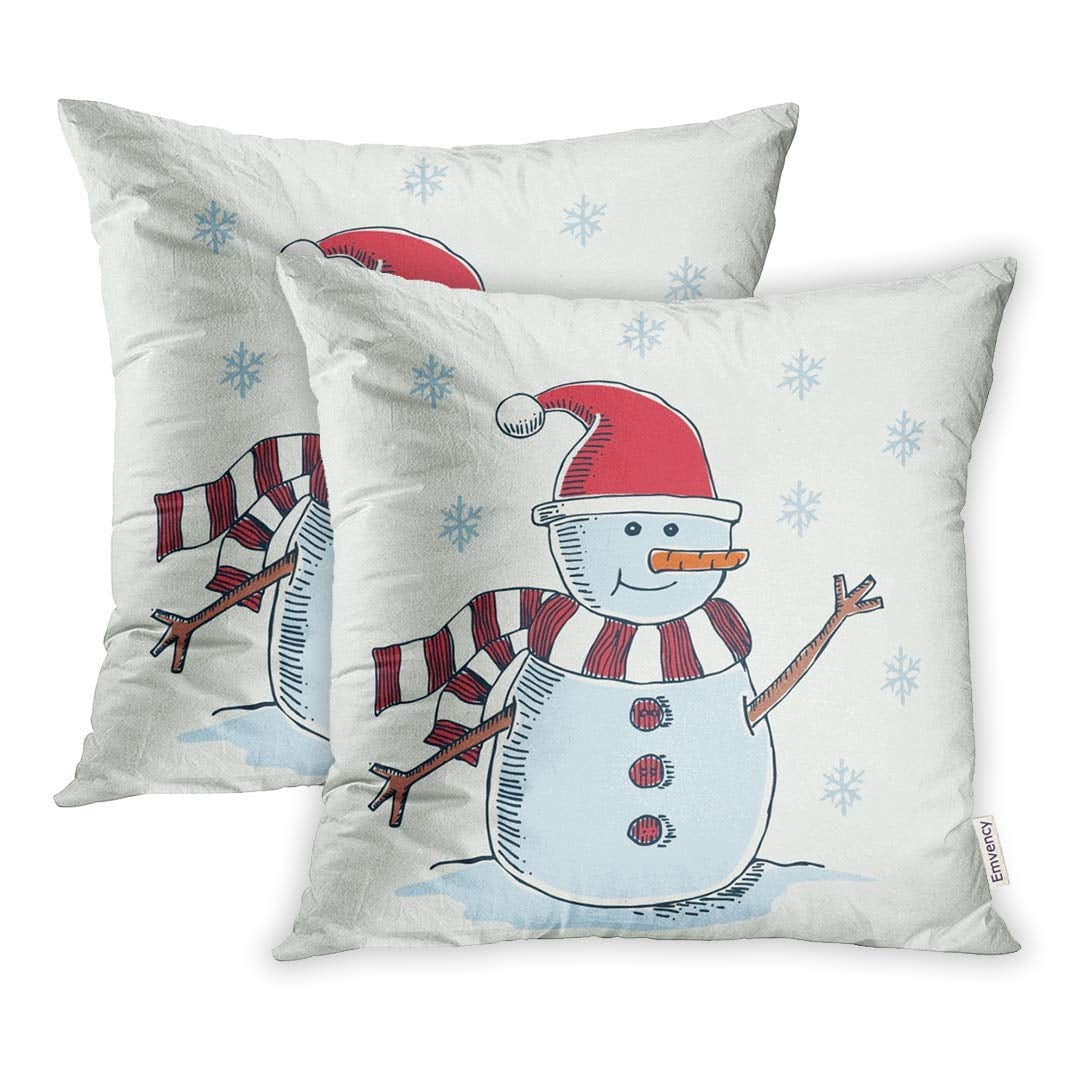 USART Celebrate Snowman Retro Line in Red Blue and Orange Color ...