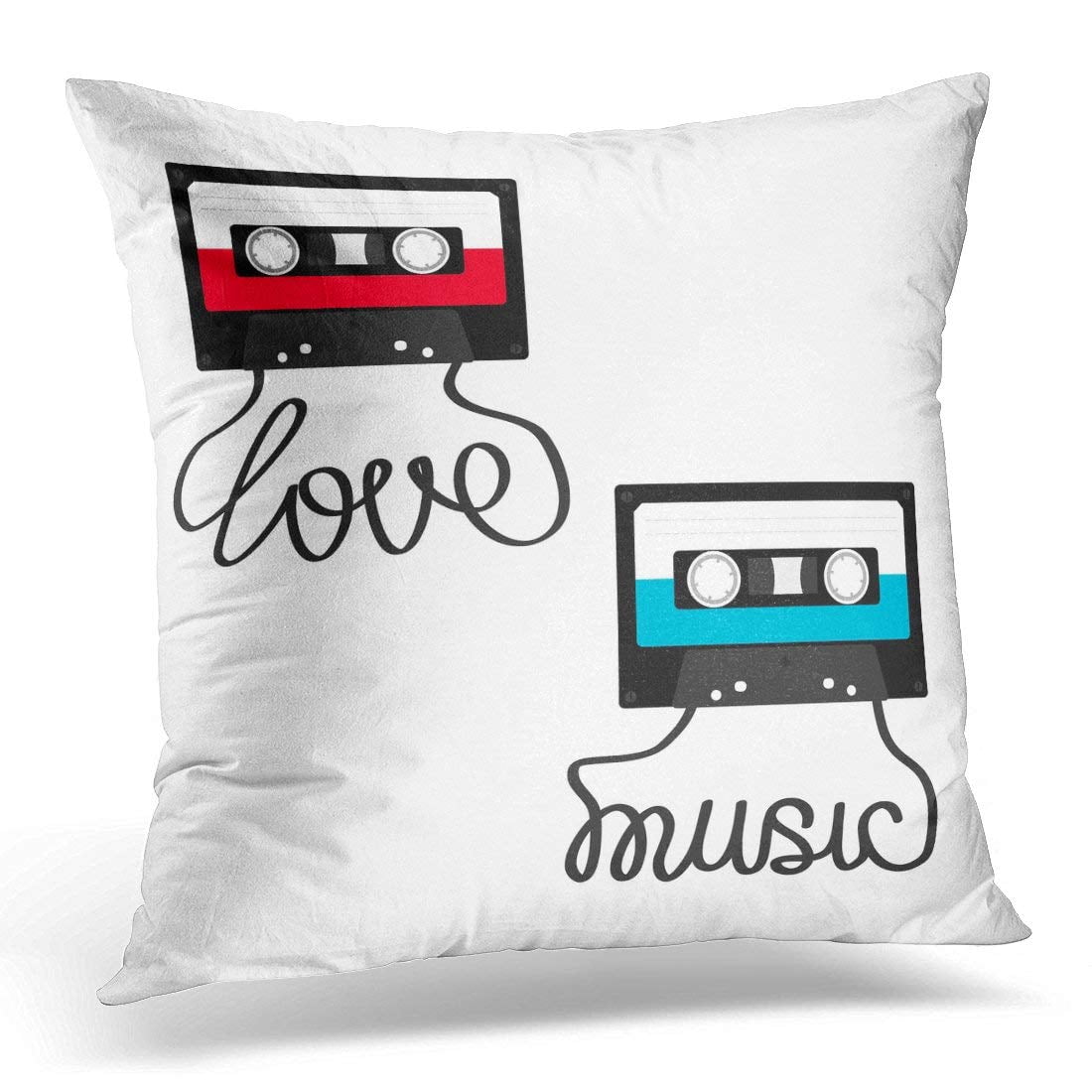 USART Plastic Audio Tape Cassette with Word Love Music Retro Recording ...