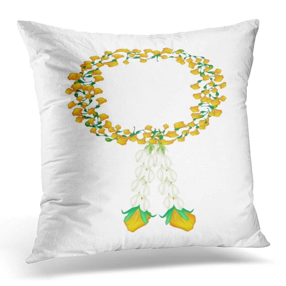 USART Symbol of Love and Luxury Beautiful Flower Garland with Yellow ...