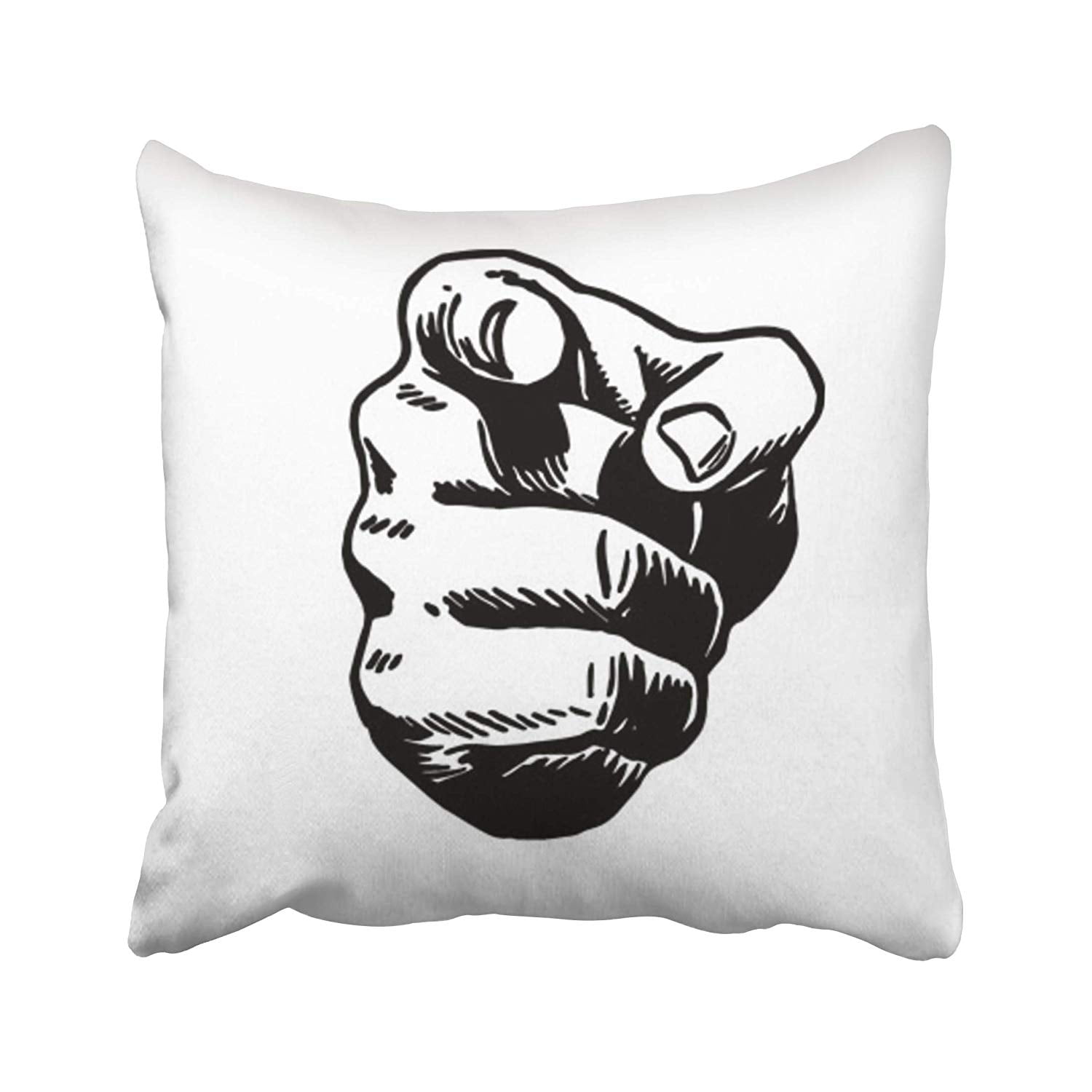 USART Vintage Pointing Hand Retro Clip Clipart 40S Fifties Thumbs 1940 ...