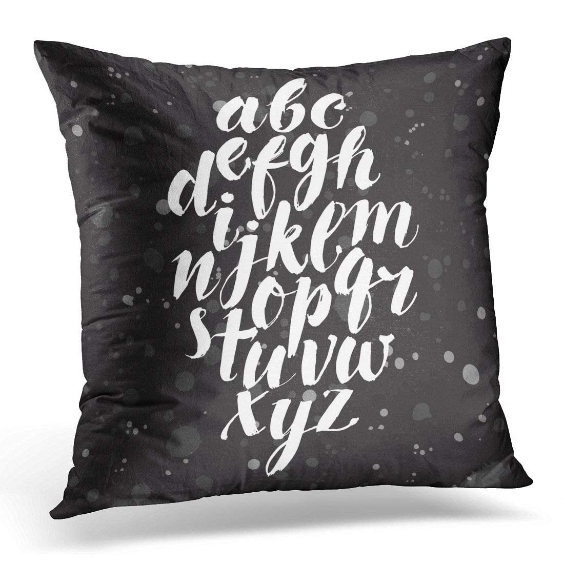 USART White Alphabet Brush Calligraphy ABC Letters Artistic Beautiful ...