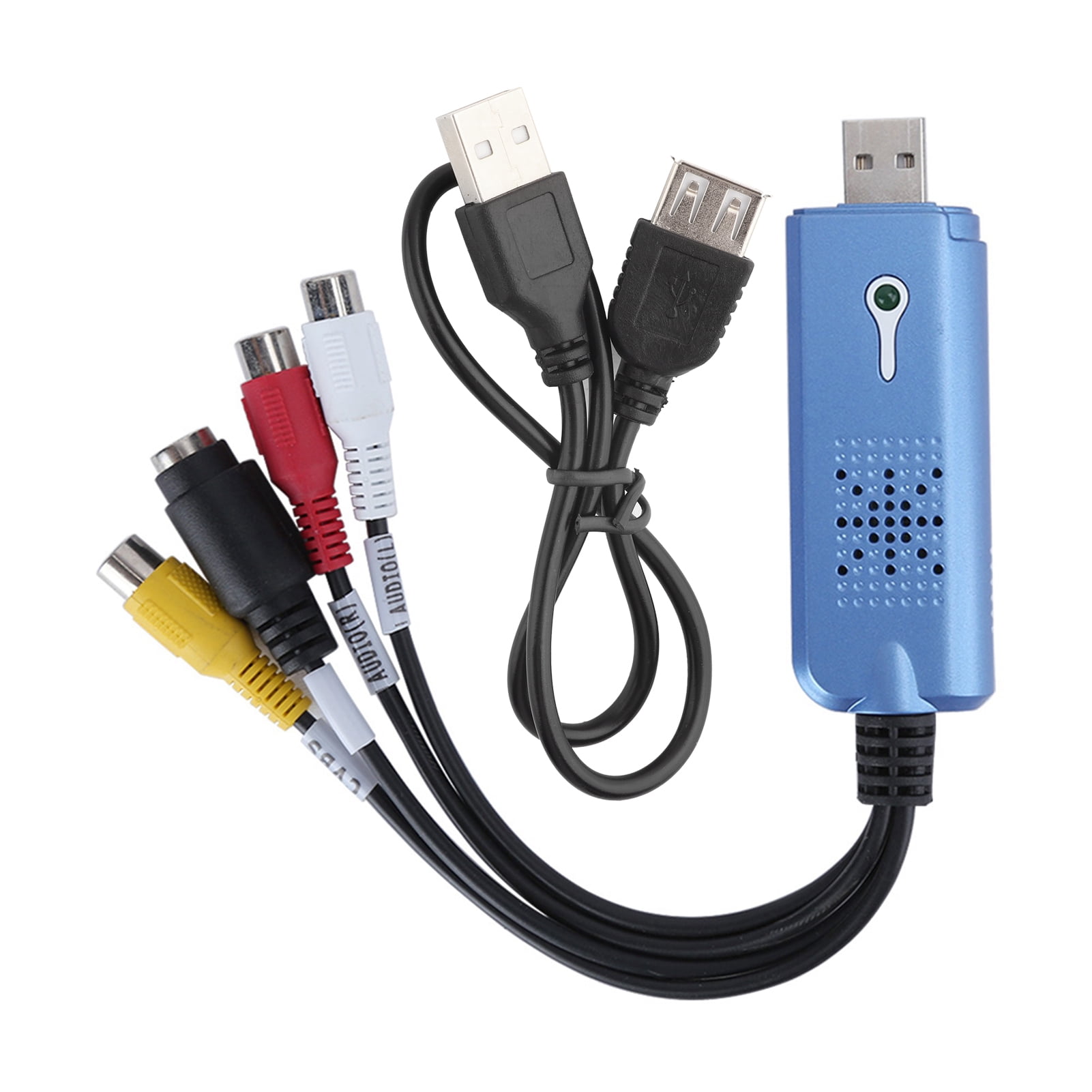 USB 1 Way Capture Card DVD for AV Video to USB Computer High Definition ...