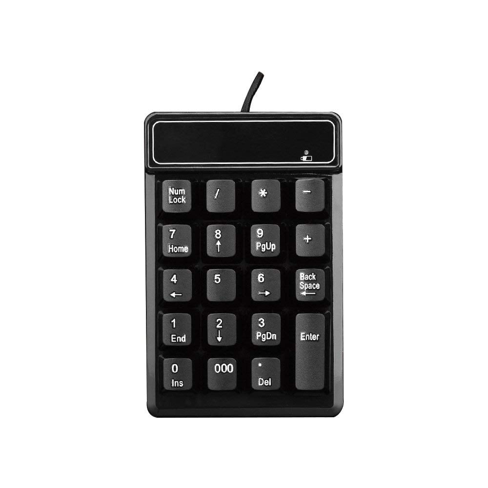 Walmart USB 19-Key External Numeric Keypad for Laptops - Walmart ...