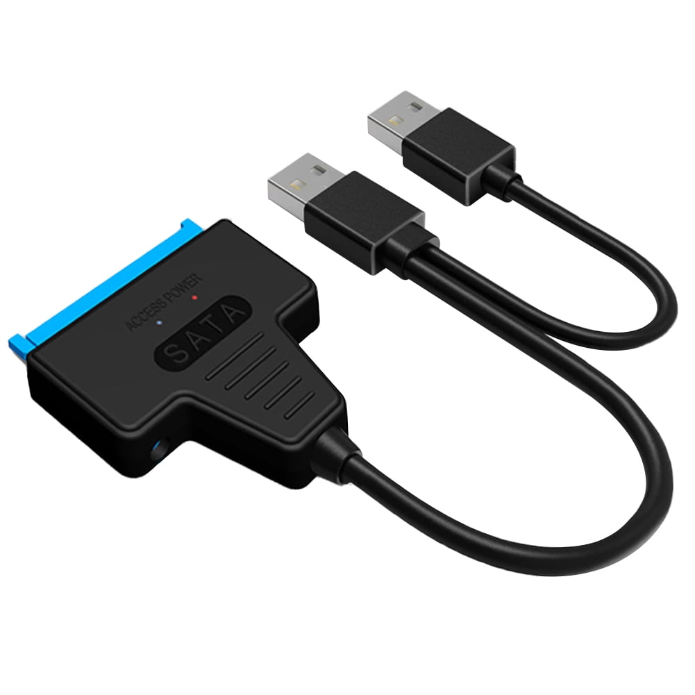 USB 2.0/ 3.0 to SATA Cable, Convient Portable SaTA Adapter with ...