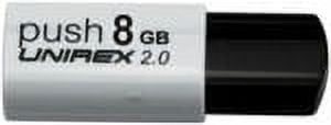 USB 2.0 8GB Push Flash Drive - Walmart.com