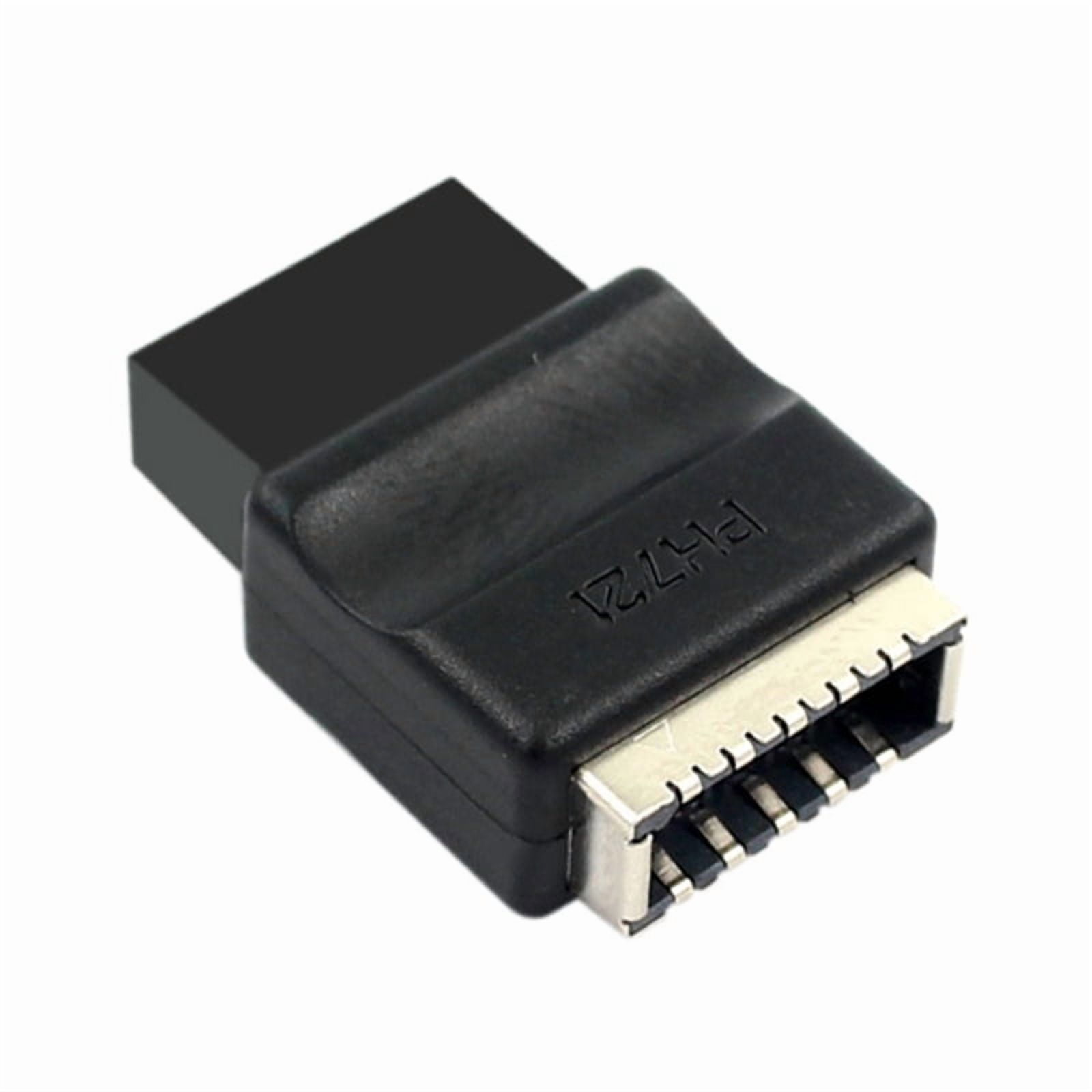 USB 2.0 9Pin Male to Type E Female Adapter Mainboard Adapter for ...