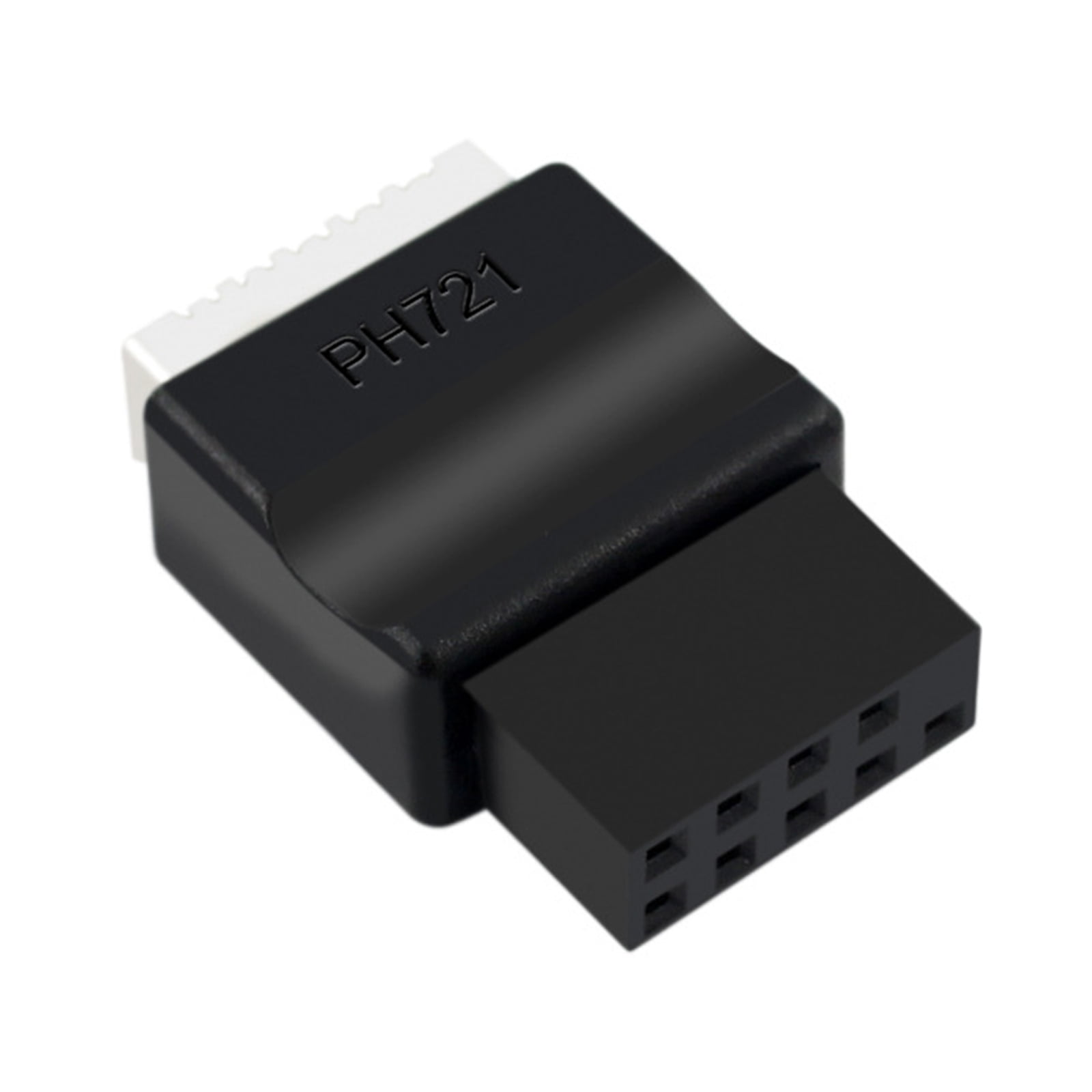 USB 2.0 9Pin Male to TypeE Female Adapter Mainboard Adapter for ...