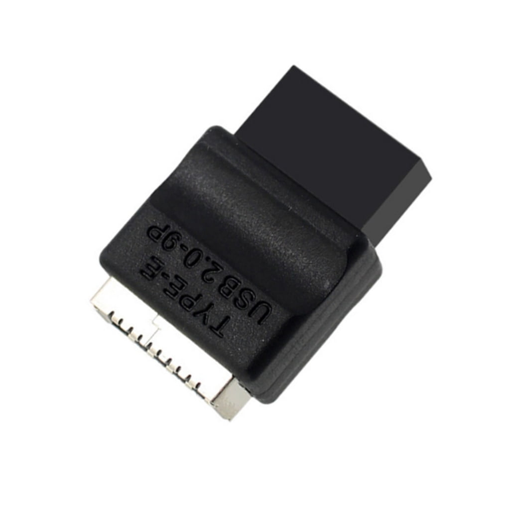 USB 2.0 9Pin to Type E Header Adapter for Mainboard with Type E Female ...