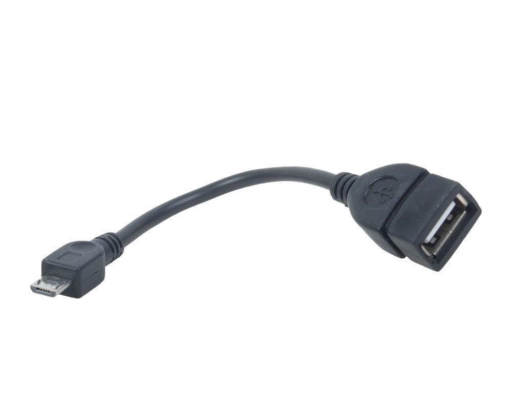Leegoal 4-inch USB 2.0 Female to Micro Male Adapter Cable, Replacement ...